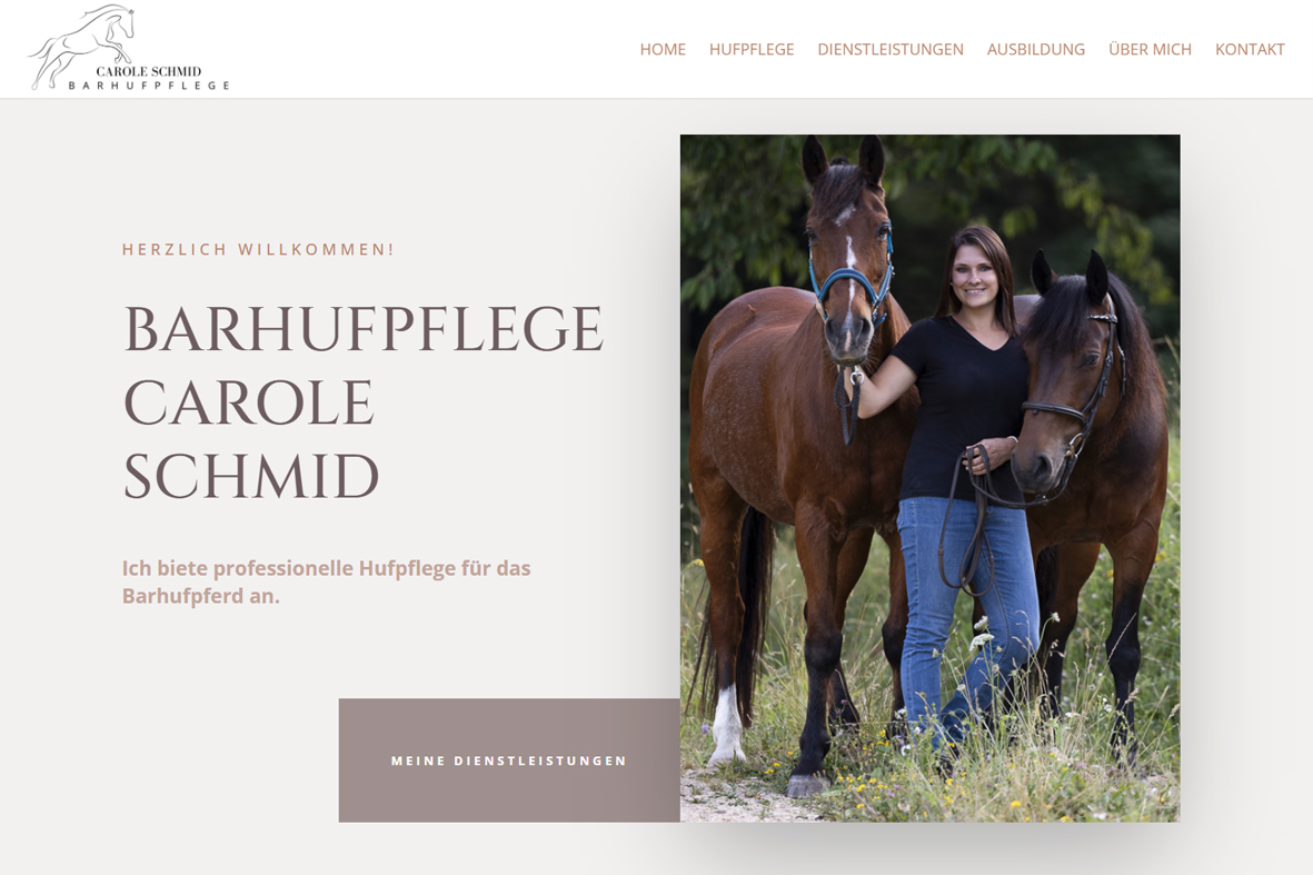 Referenzen - Silvia Kurmann Webdesign